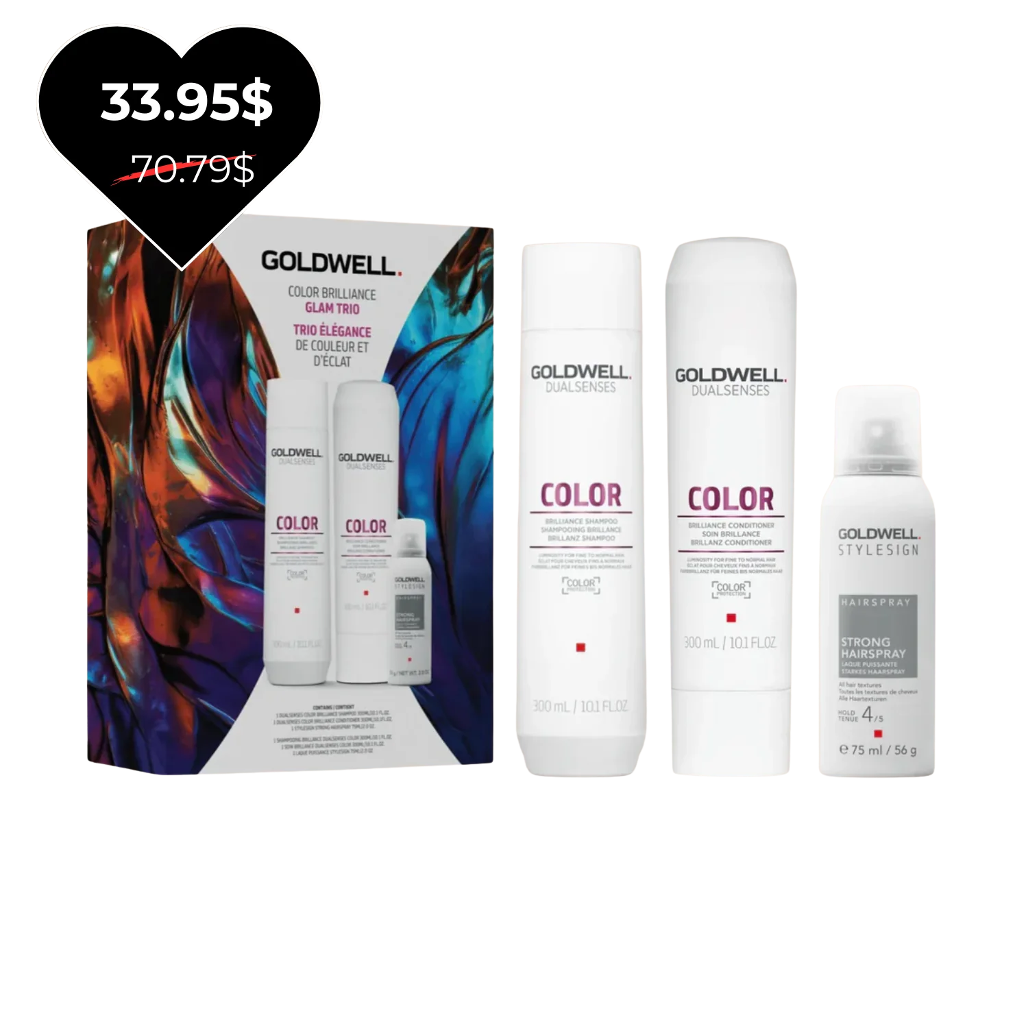 Coffret Goldwell Dual Senses Color – Protection & Brillance Teinture ...