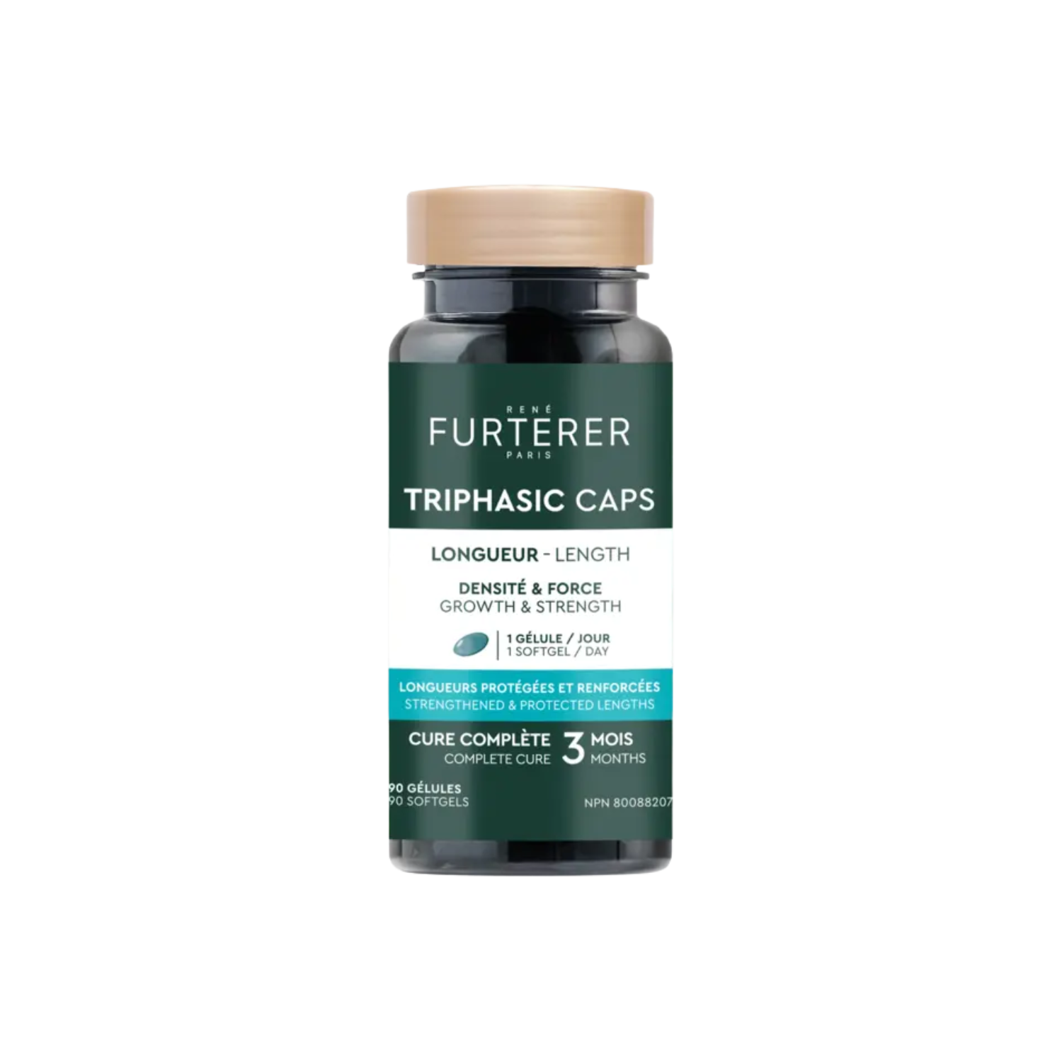 Triphasic Caps 90 capsules , René Furterer – Cure longueurs renforcées ...